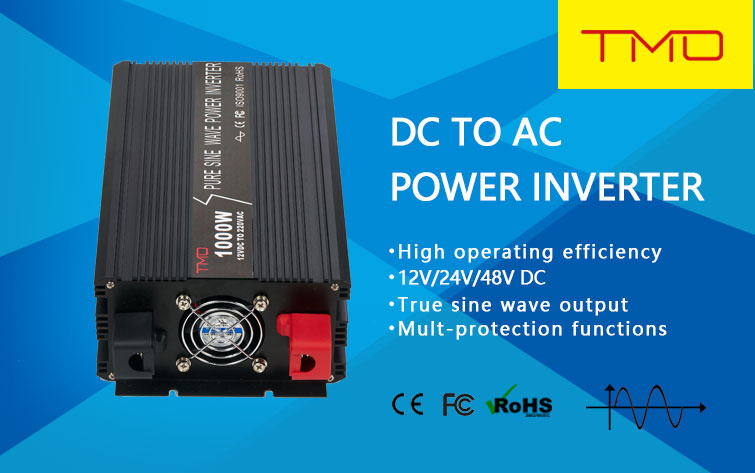 Power Inverter 24vdc 220vac Pure Sine Wave For Home Appliances