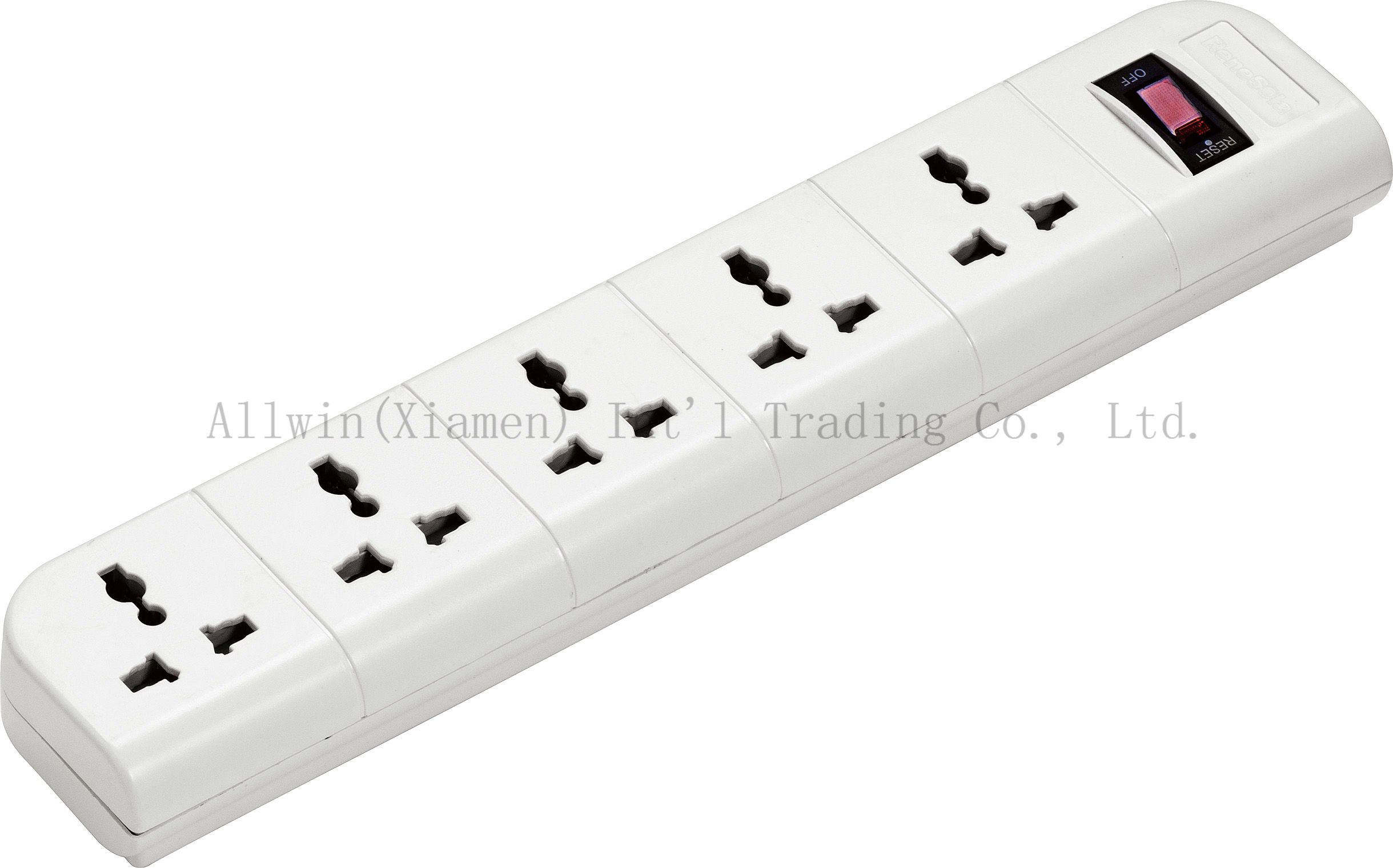 5 Gangs Universal Electrical Outlet - Extension Cord, Universal Socket ...