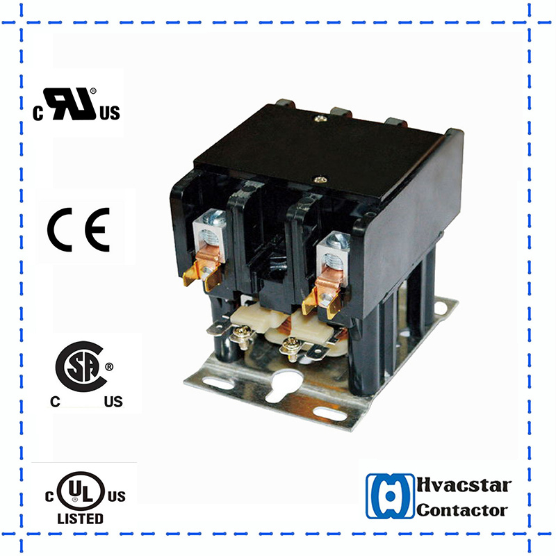 UL CSA Ce AC Contactor 50A 2 Pole 480V Contactore - Definite Purpose ...