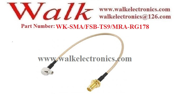 SMA Female Ts9 Male Rg178 Cable, Ts9 SMA Rg178 Cable, Ts9 Connector Cable, Ts9 4G Lte Antenna ...