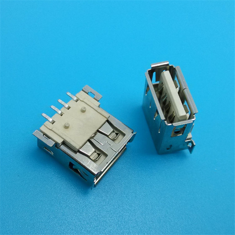 4p Female USB Connector a Type PCB Connector - USB 2.0 PCB Connector ...
