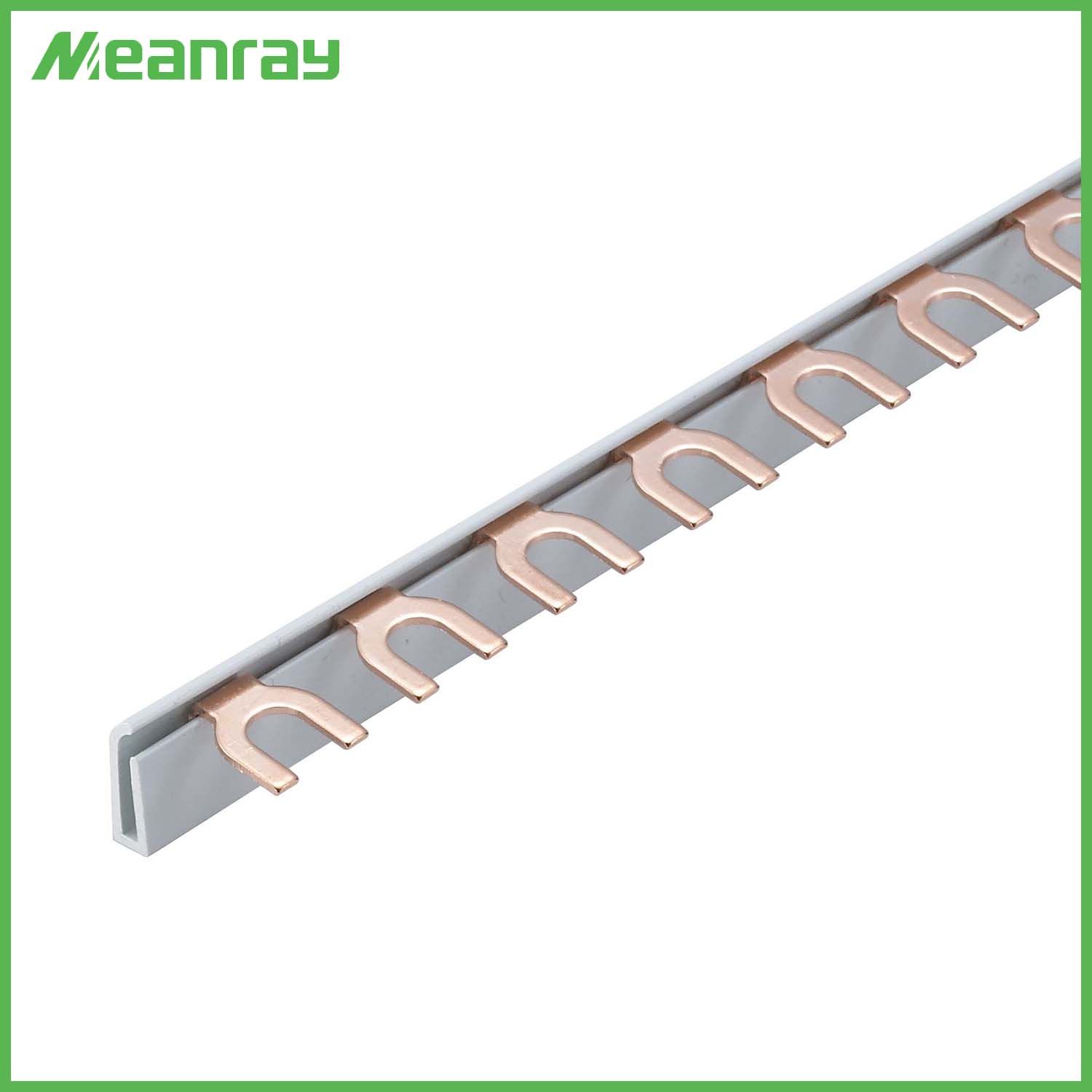 1p Terminal Block Connector Copper Busbar with U or Fork Type for MCB ...
