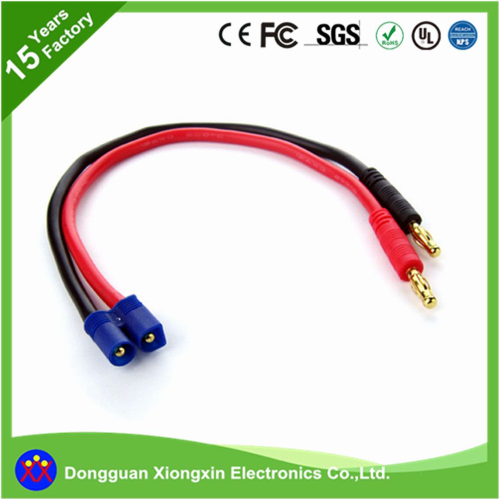 UL Factory Customize High Temperature Silicone Cable Ec3 Ec5 Banana ...