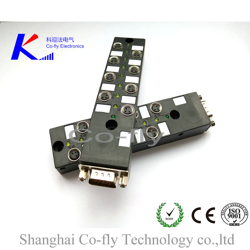 Profibus Junction Box M8 dB 15 Distribution Box Field Assembly Terminal ...