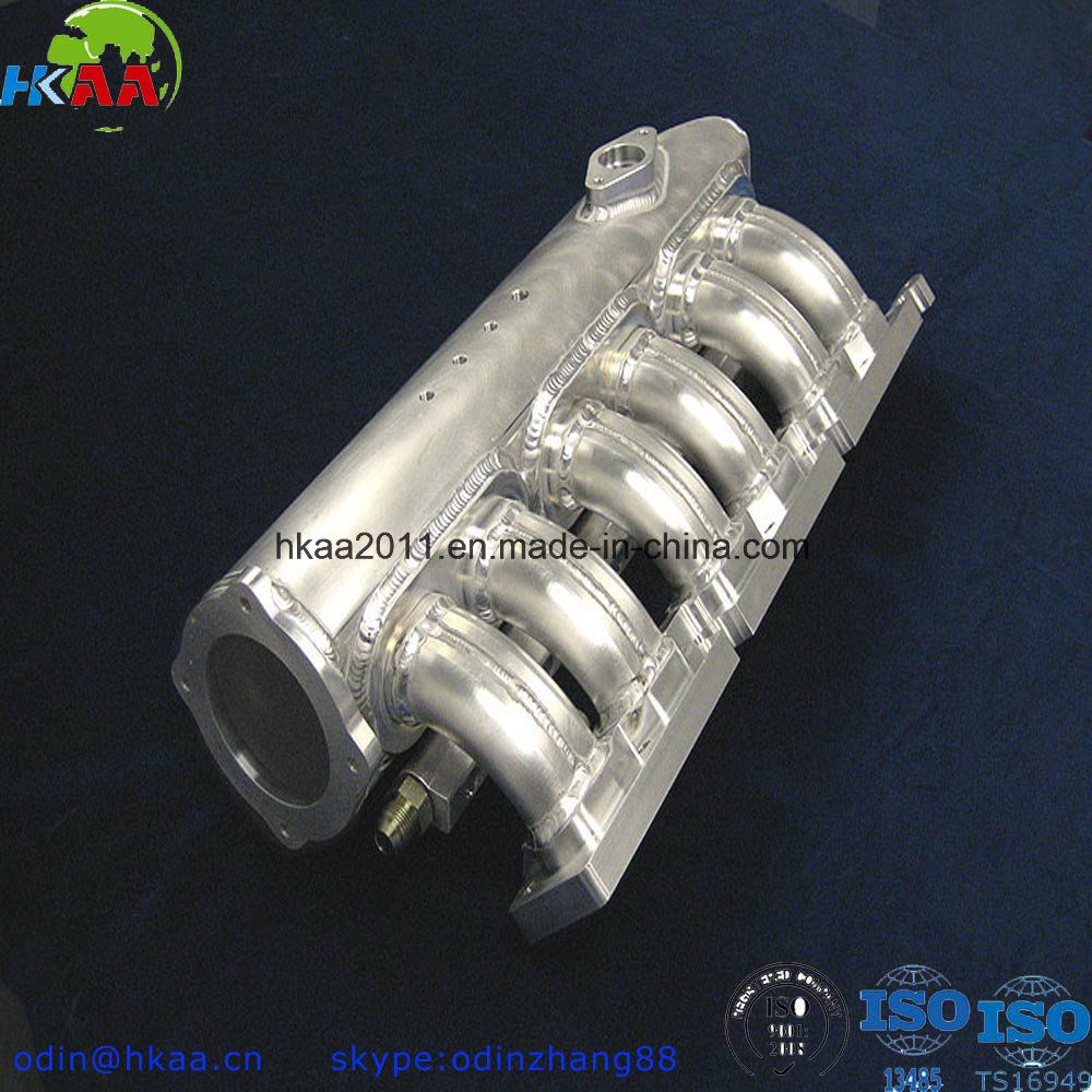 Black Anodized Aluminum Air Junction Box, Air Intake Manifold Block ...