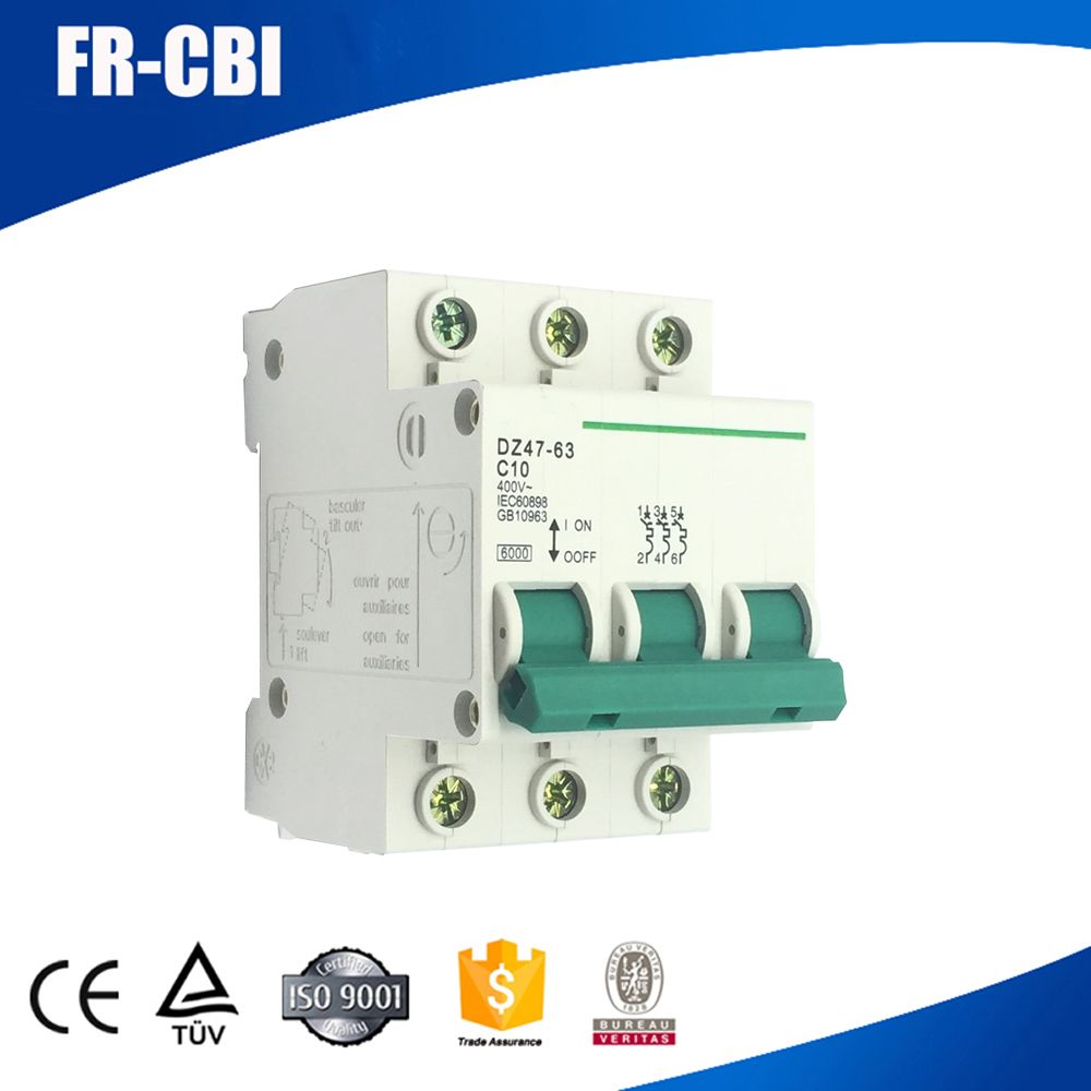 Dz47-63/C45 Air Circuit Breaker- Miniature Circuit Breaker-MCB - Dz47, Dz47-63, Dz47-63 Circuit ...