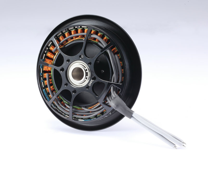 High Torque 40 Pairs Poles 8108 44.4V 400W Outrunner Brushless DC Motor ...