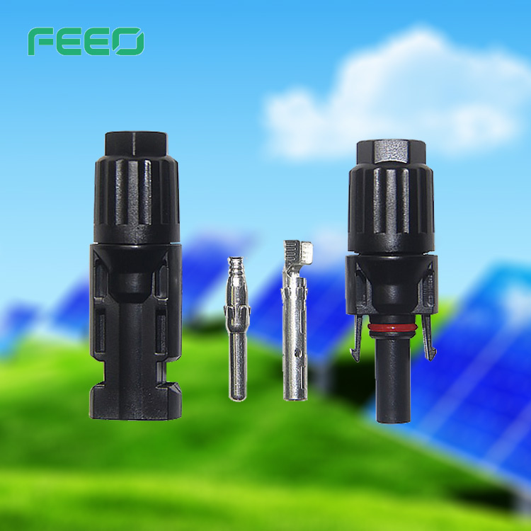 Quick Coupler Electric Male Female Copper Mc4 Solar Connector - Mc4 ...