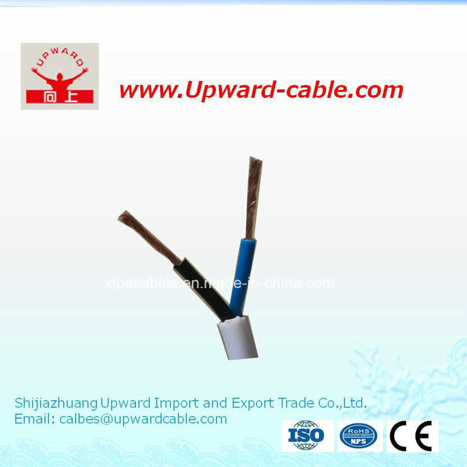 IEC 60227 Flexible Copper Conductor Electrical Wire - 2core Electric ...