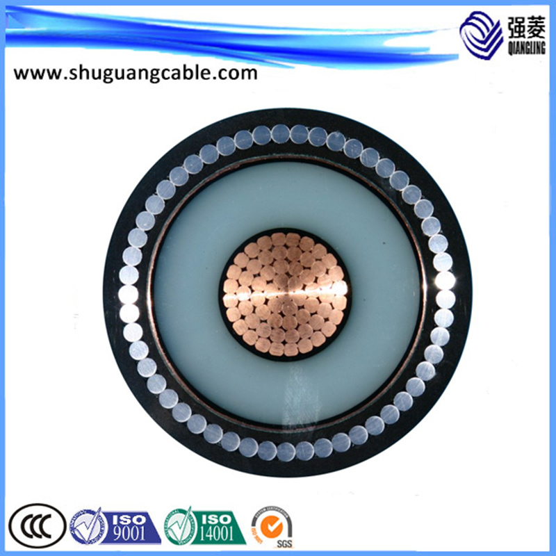 6kv XLPE Insulated PVC Sheathed Thick Steel Wire Armored Power Cable ...