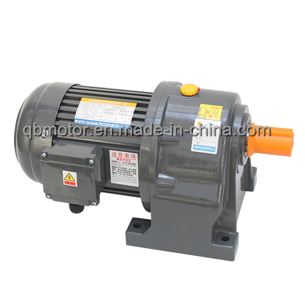 100W Shaft 18mm Horizontal Mounted Gearbox AC Geared Gear Motor - Gear ...