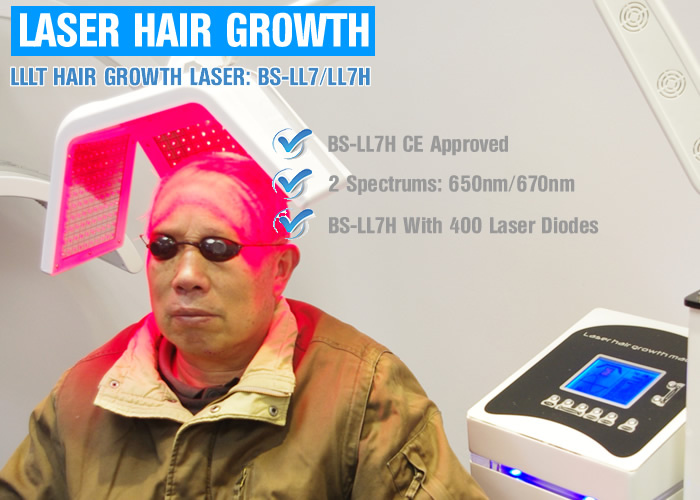 400 Diode Laser Hair Regrowth System - Diode Laser Hair Regrowth, Laser Hair Therapy, Male ...