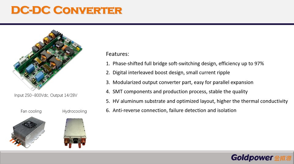 3000W 200-750VDC on-Board DC/DC Converter for Electric Car - DC/DC ...