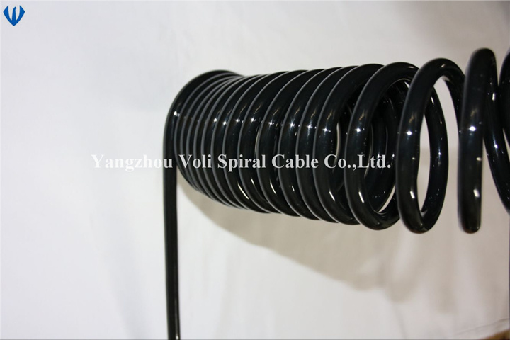 7 Pin Spiral Cables Spring Cables for Trailer or Heavy Truck - Spiral ...