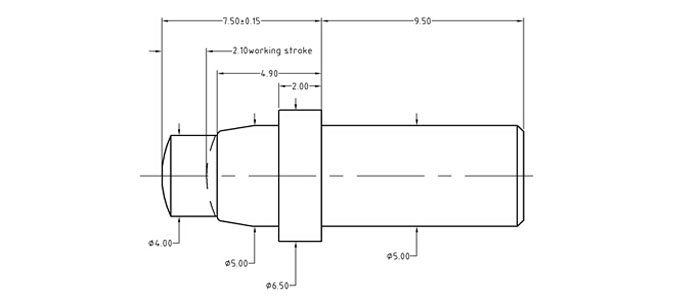 30A High Current Spring Loaded Pogo Pin - 30A Pogo Pin, Spring Pin ...