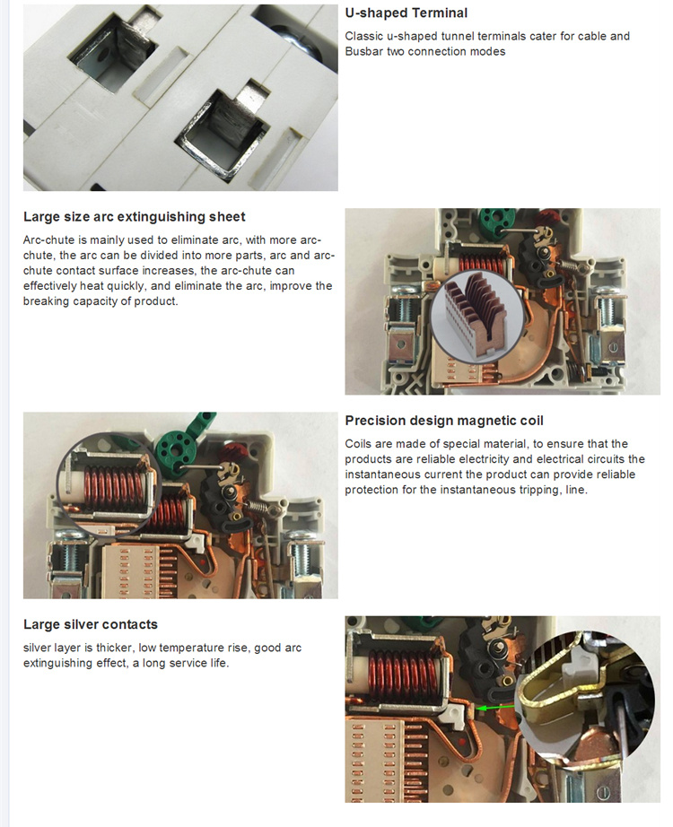 2p 600V DC PV Special Miniature Circuit Breaker - Pv Special Miniature ...