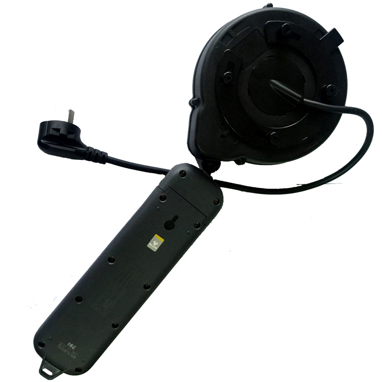 10A Power Wire Roller Extension Retractable Cable Recoiler - Cable ...