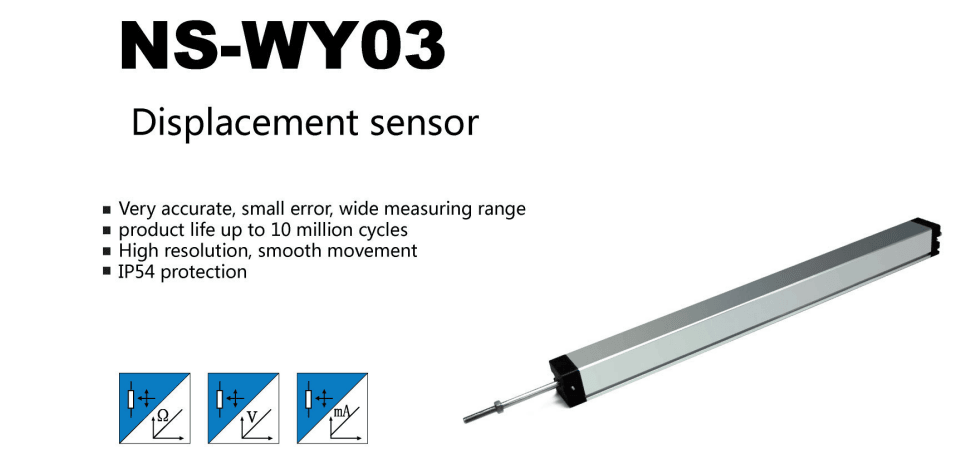 Linear Displacement Sensor Linear Position Pressure Sensor Ns-Wy03 ...