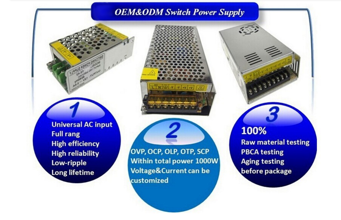 12V 30A 18CH Output CCTV Camera Switching Power Supply - LED Driver ...