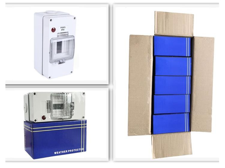 Plastic Junction Box Solar 8 Way MCB Waterproof Enclosure - Solar ...