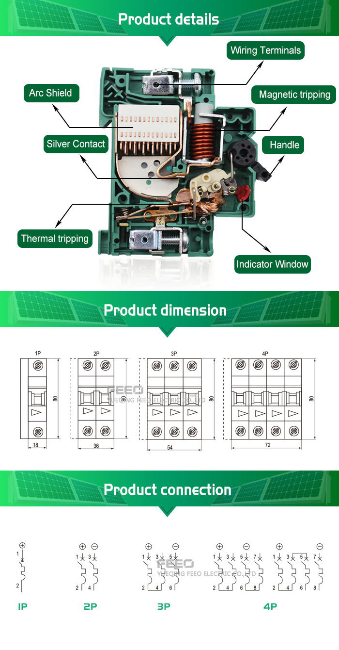 Solar System 1p 110V DC Switch - 110V Switch, Switch 110V, 110V DC ...