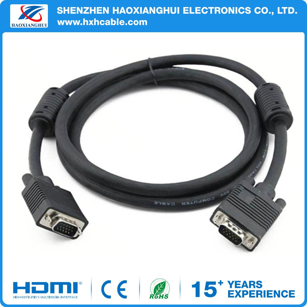 High Quality 50m VGA to VGA Cable with Gold Plated - Communication ...