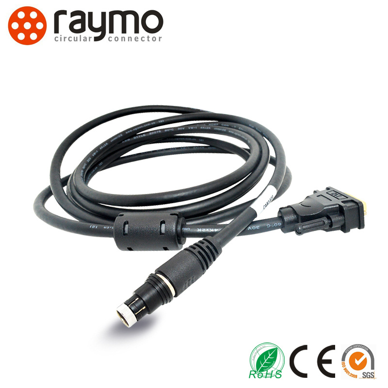 Fischer Alternative Push Pull Circular Connector with dB9 DC Cable ...