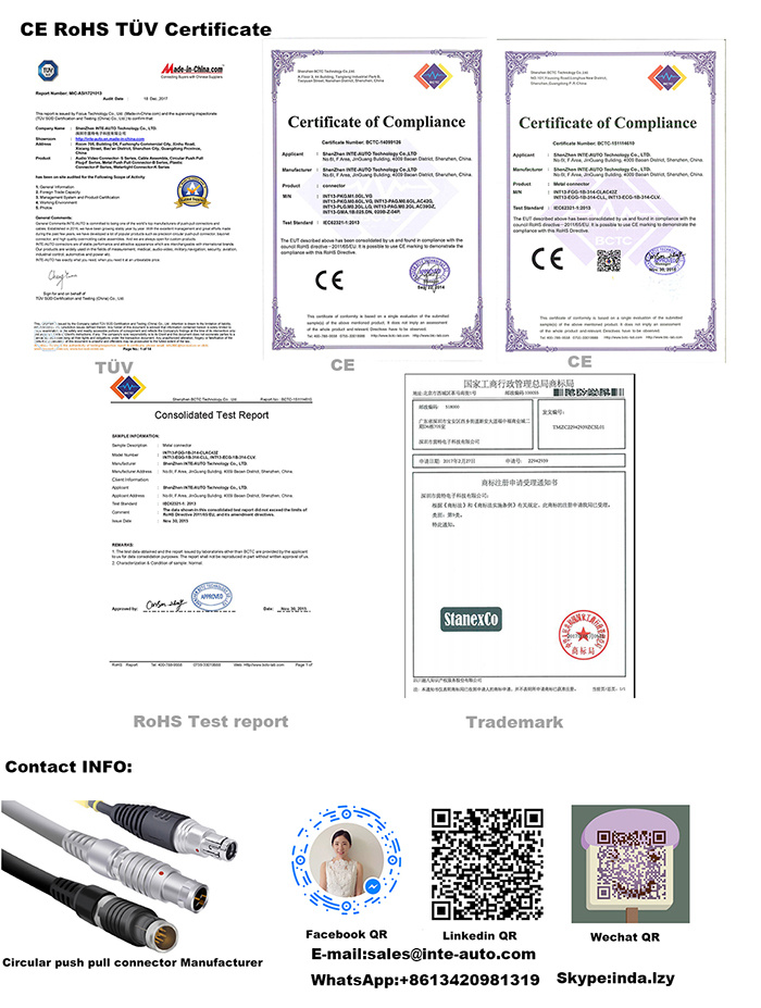 Automotive Electrical Push Pull Male Female Connector - Electrical ...