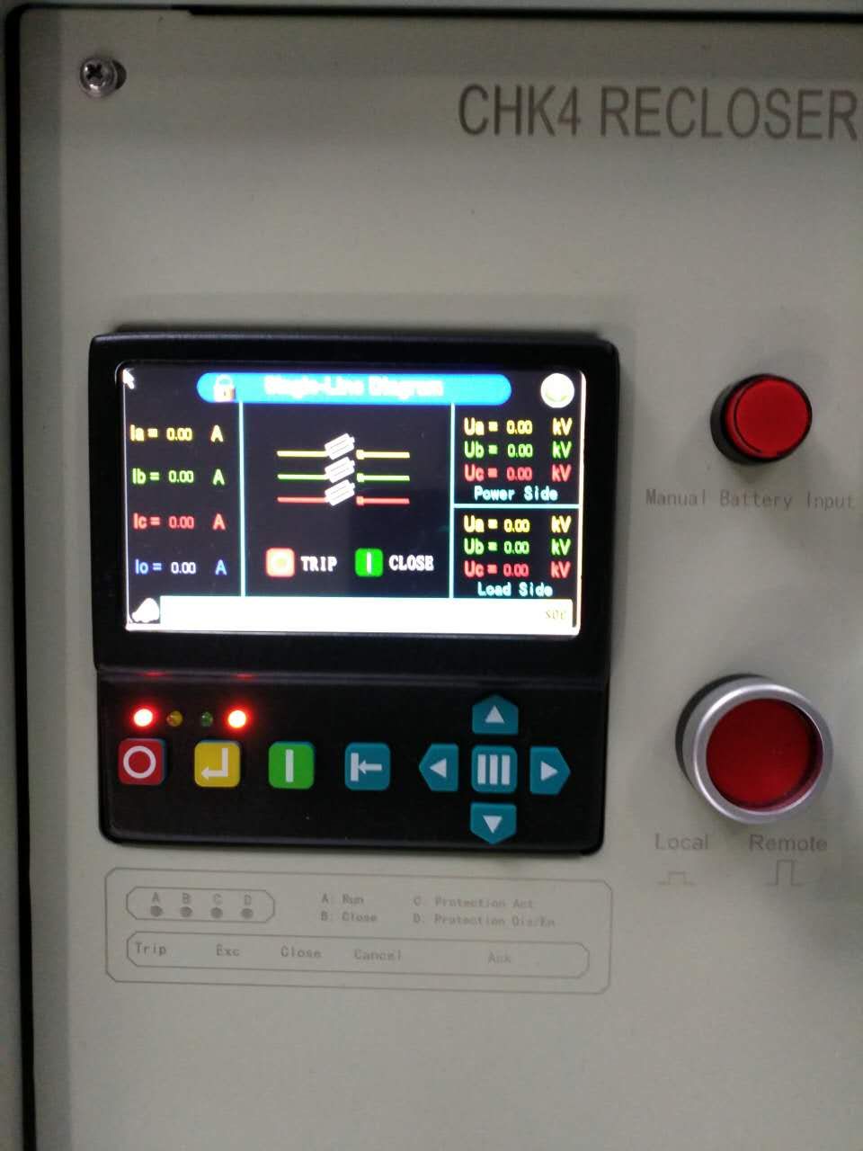 Chz4 38kv 630A/800A 60Hz/50Hz 12.5ka/20ka Recloser for Substation ...