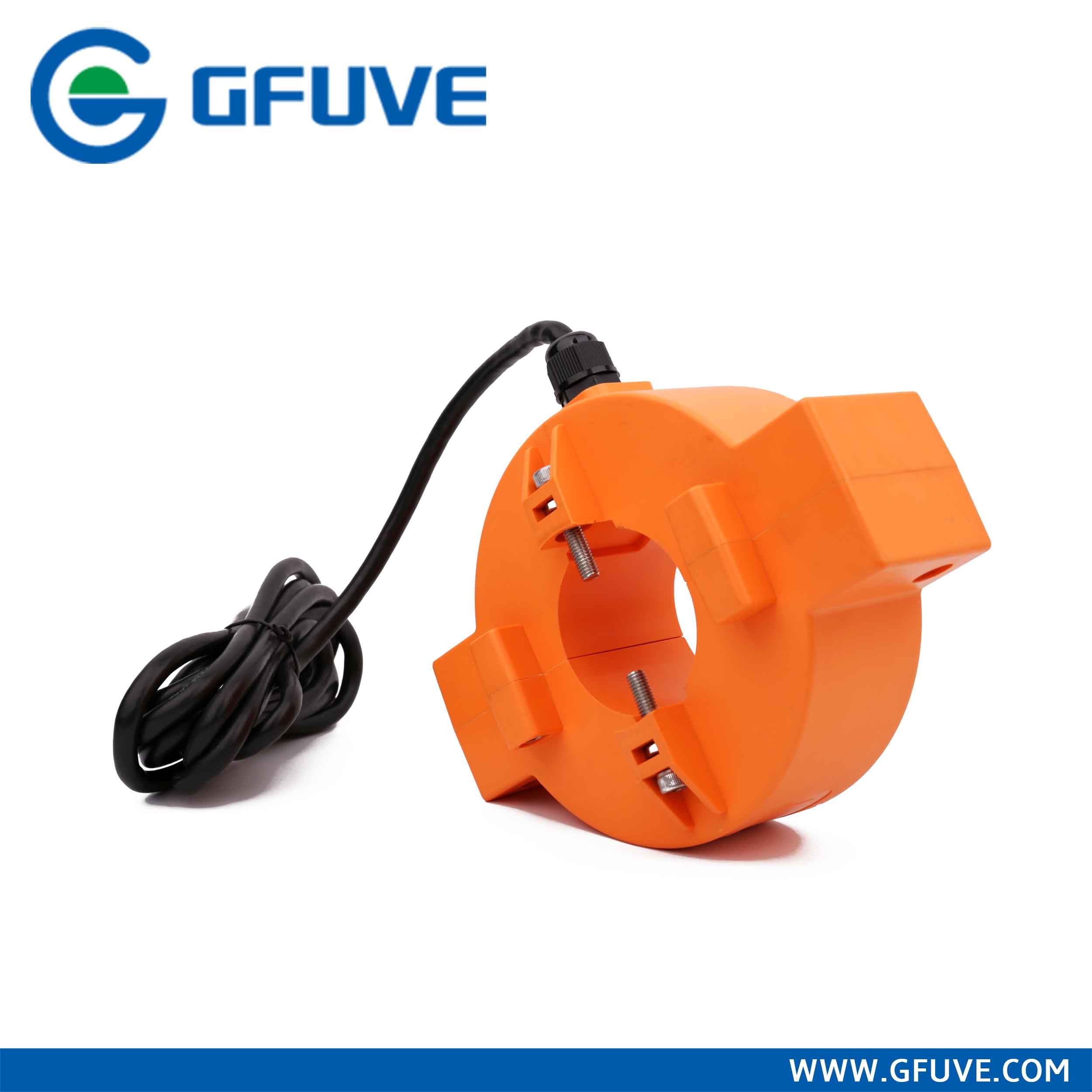 Ip68 Outdoor Waterproof 200 5a Class 0 5s Black Color Ac Split Core Current Transformer Split