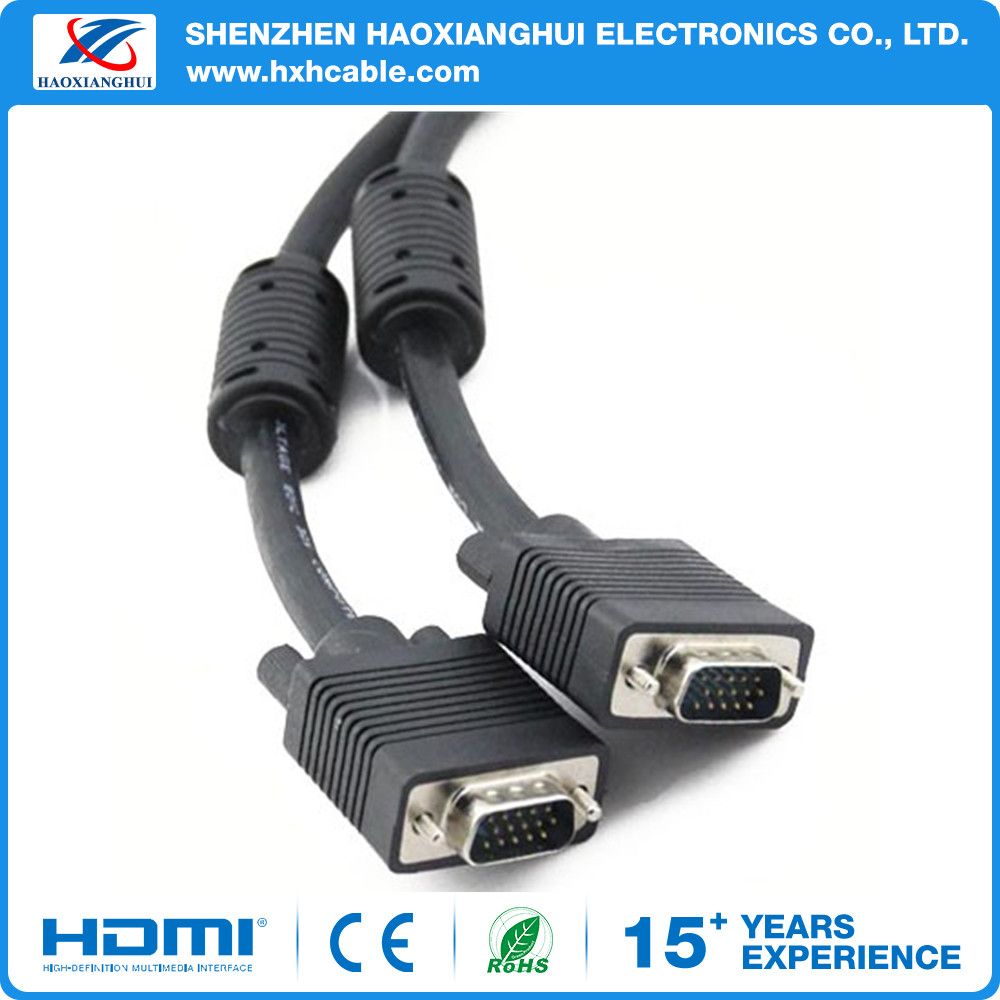 High Quality 50m VGA to VGA Cable with Gold Plated - Communication ...