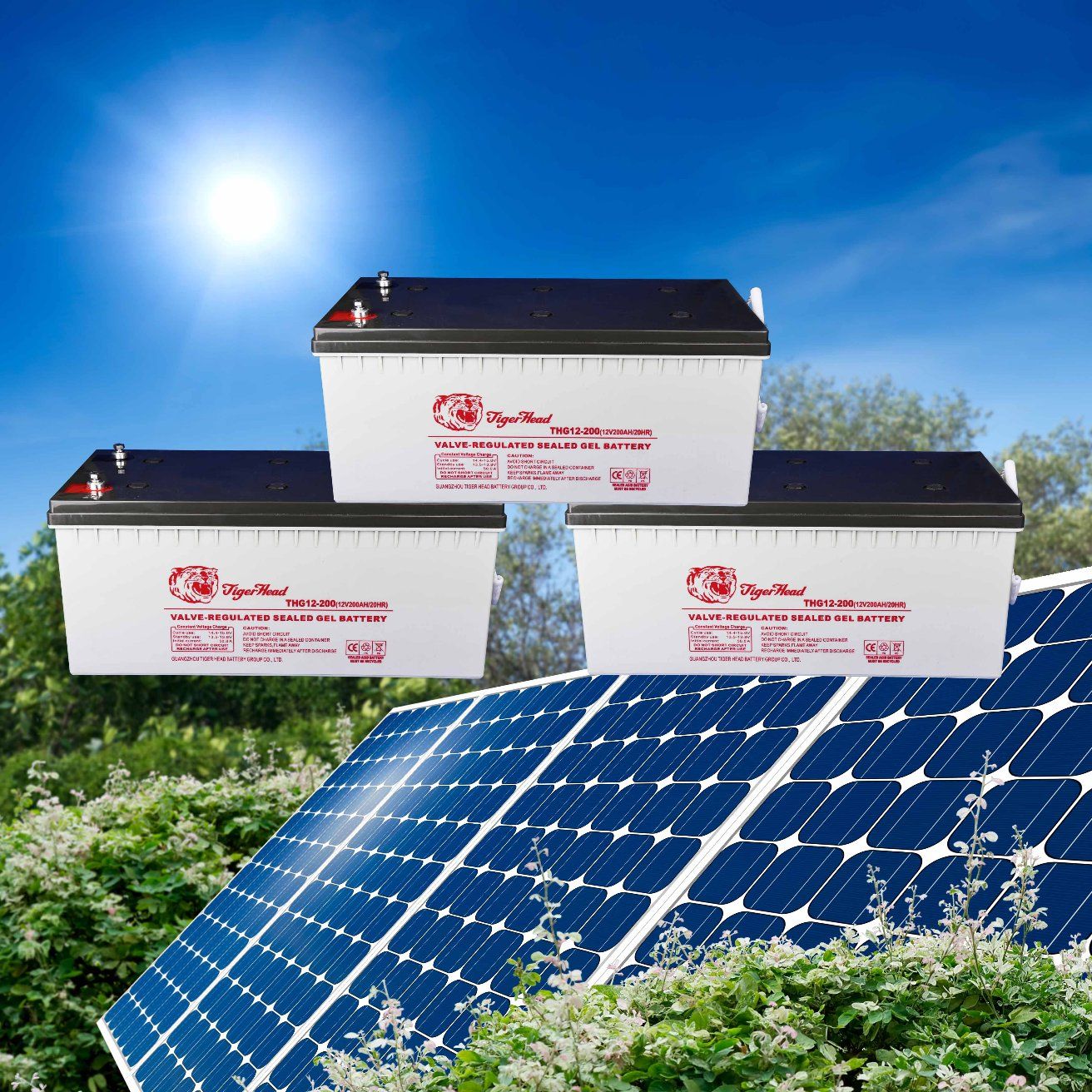 12V 200ah VRLA Sealed Gel Battery for Power Generation - VRLA Battery ...