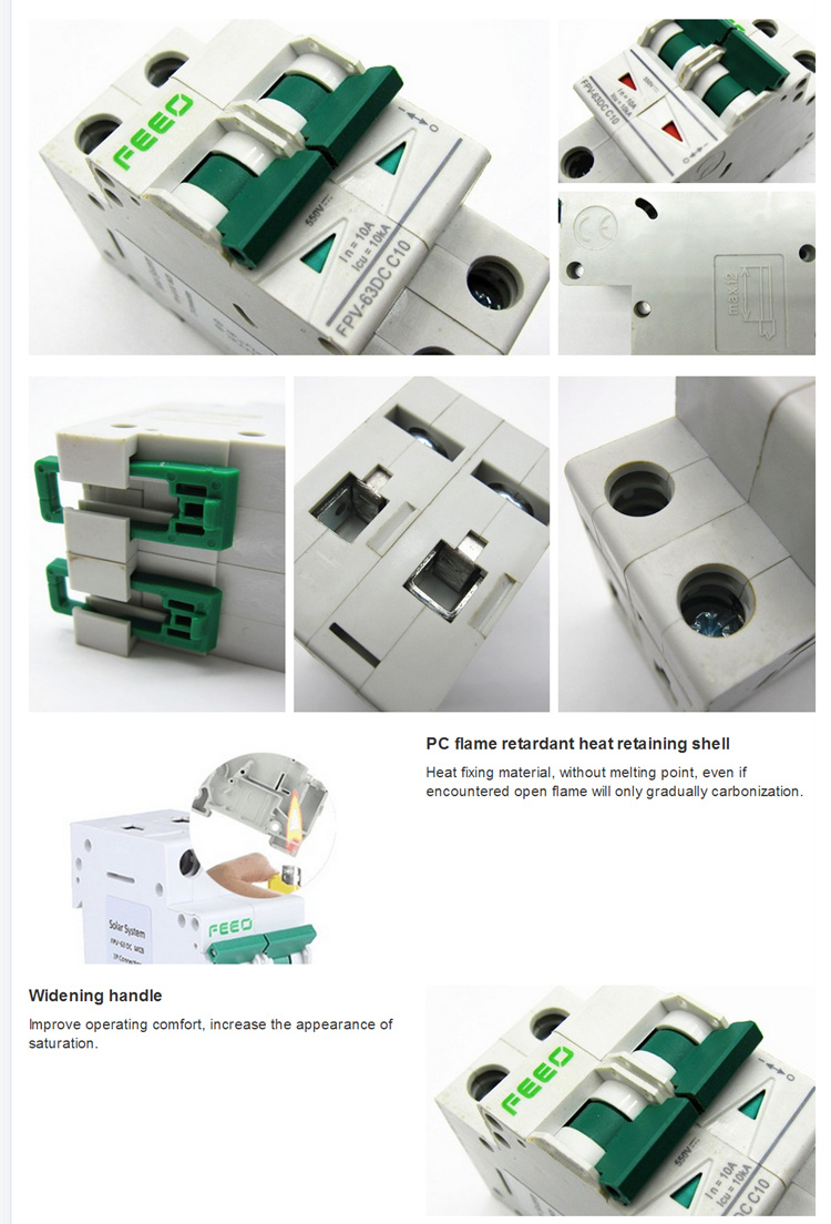 Sun System DIN Rail Tp DC Circuit Breaker - Dc Circuit Breaker,Sun ...