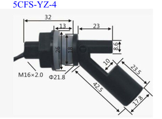 5CFS-YZ-4 Side-Mounted Electrical Water Level Control Magnetic Float ...