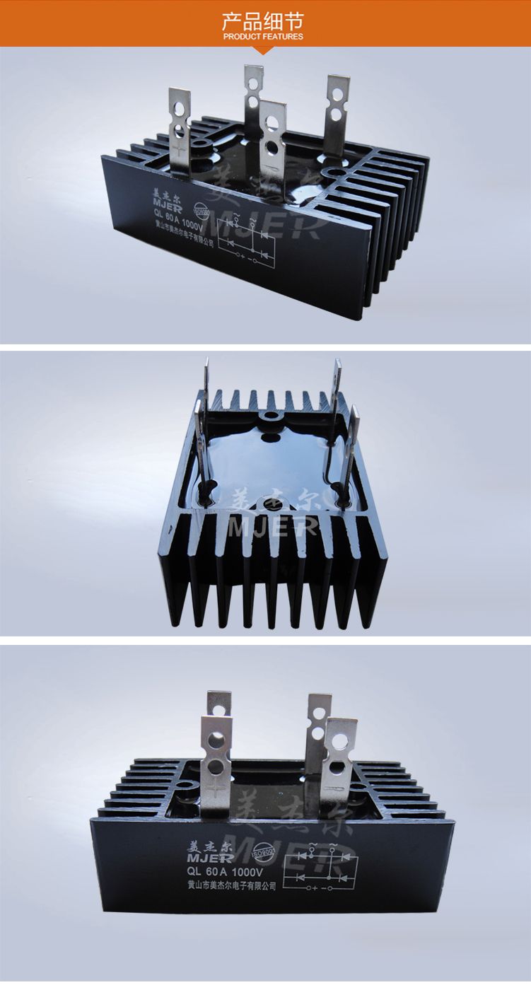 Single Phase Bridge Rectifier Module Ql 60A 1000V - Diode, Module ...